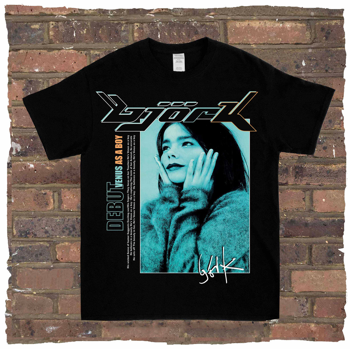 Bjork Debut Tee – Homage Archive