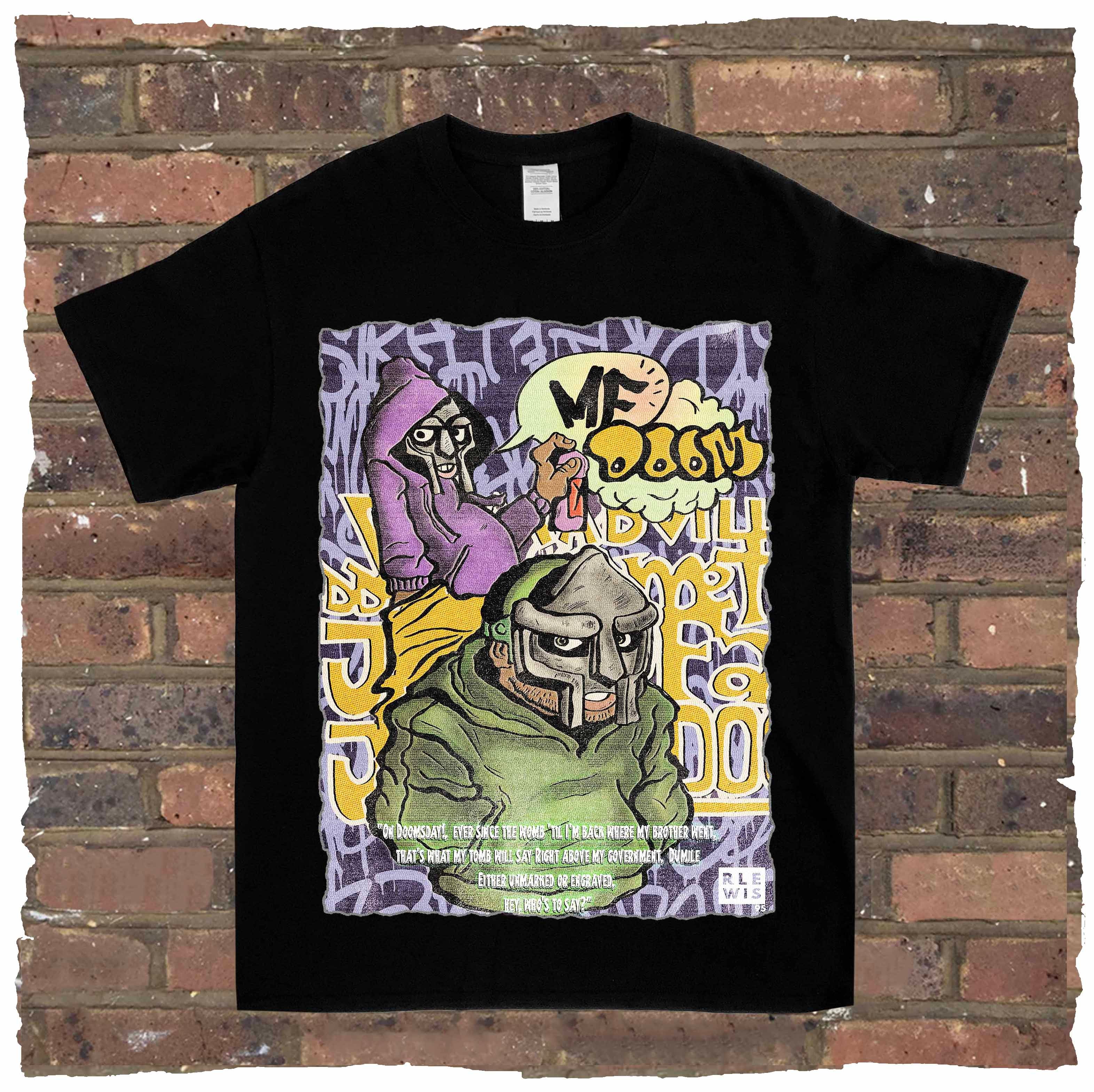 MF Doom Tribute Tee 🎤 – Homage Archive